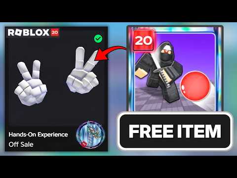 FREE ROBLOX ITEM - Hands-On Experience (How to Get!) | Secret Quest (5/20)