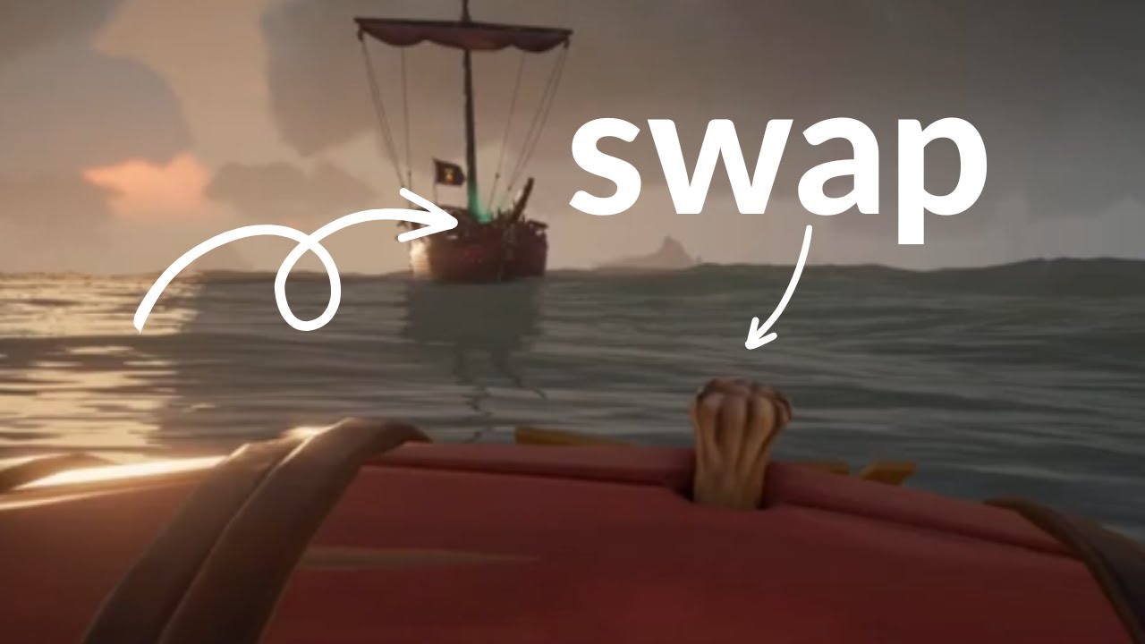 Swapping keg for a bounty (sea of thieves) - YouTube