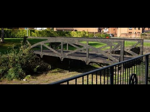 MERTHYR TYDFIL - THE PAST (CAST IRON BRIDGE RHYD-Y-CAR MOVED TO CHAPEL ...