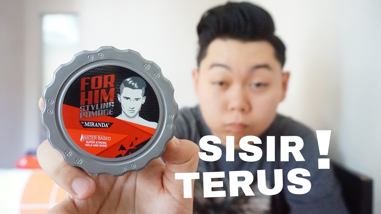 FOR HIM STYLING POMADE by MIRANDA - YouTube