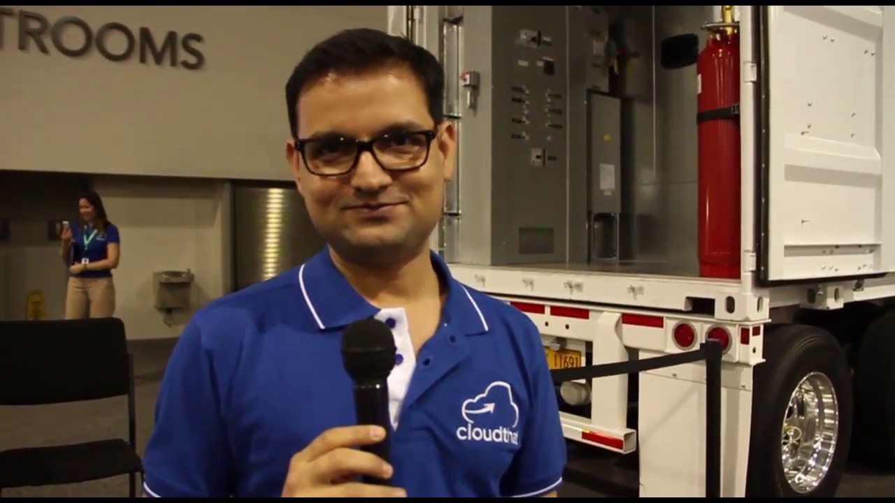 AWS Snowmobile Launch at AWS re:Invent 2016 - An Exabyte-Scale Data ...