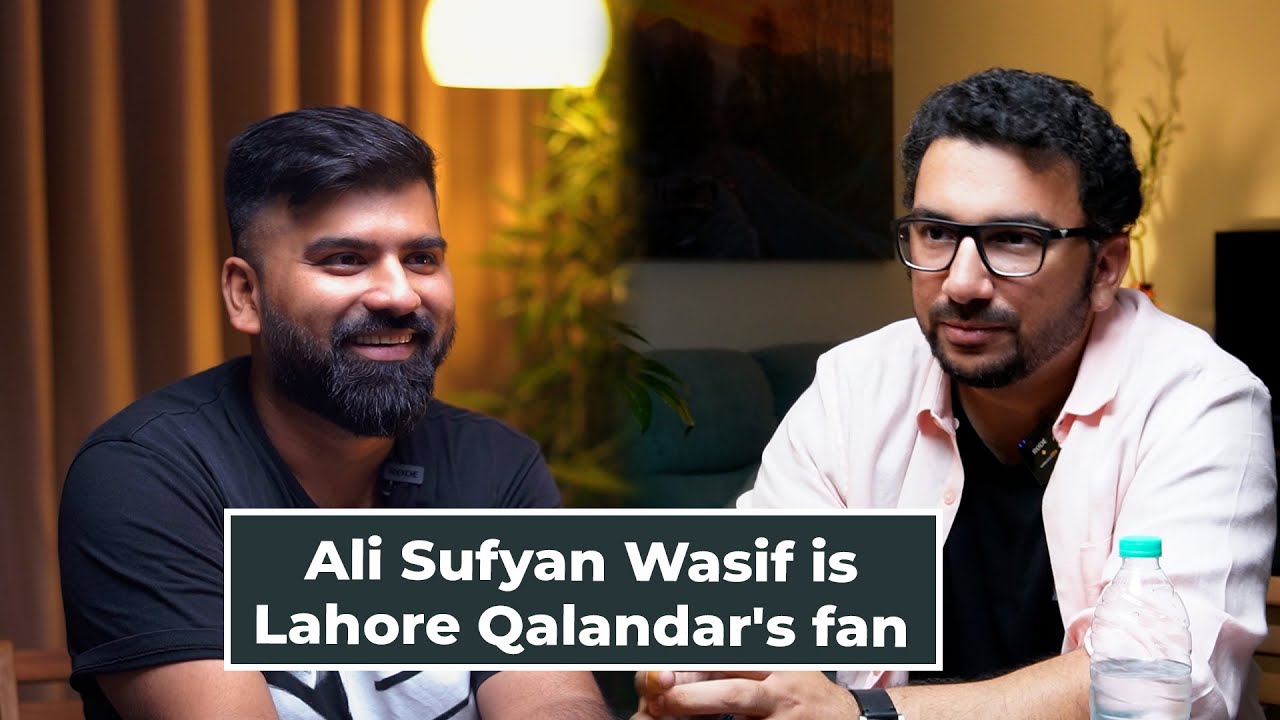 Ali Sufyan Wasif is Lahore Qalandar's fan - YouTube