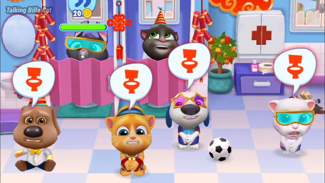 My Talking Tom Friends 🐱 And Talking Tom All Friends 🐱 Gameplay Episode ...