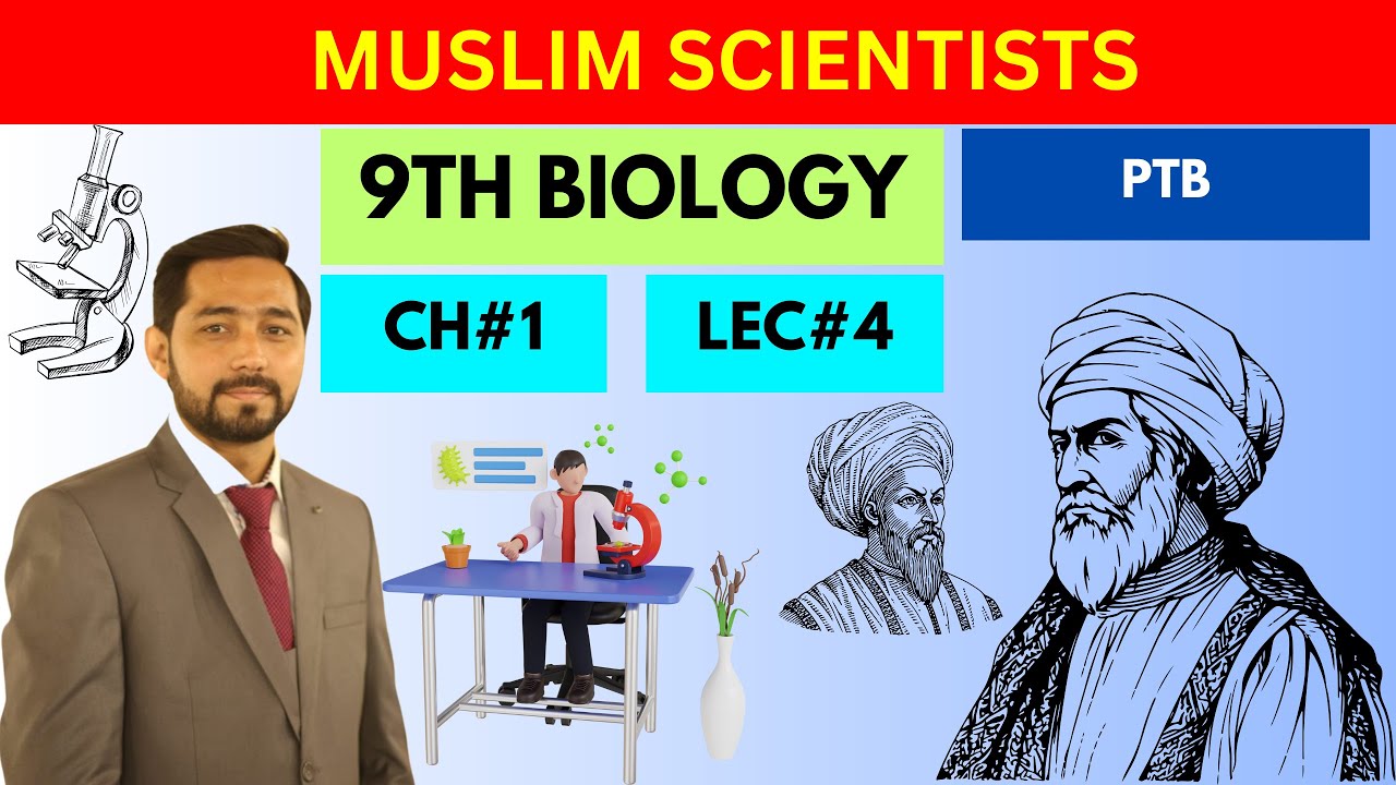 Muslim Scientists | 9th Biology Ch#1 Lec# 4 - YouTube