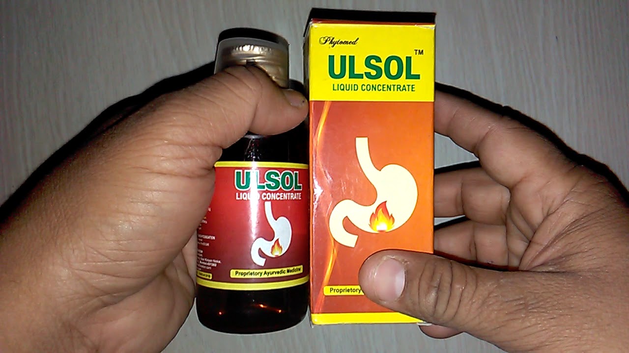 ULSOL Liquid Concentrate Ayurvedic Medicine For Hyperacidity & review ...