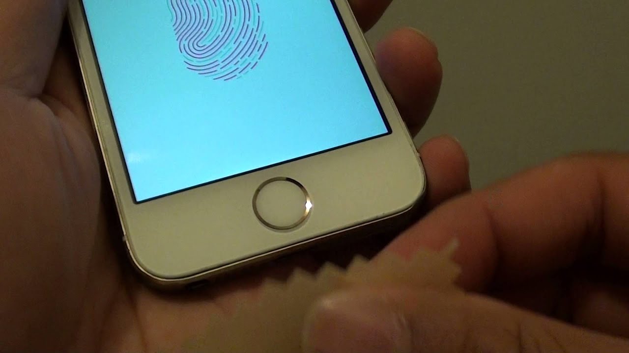 iPhone: Fix Touch ID Not Reading Fingerprint - YouTube
