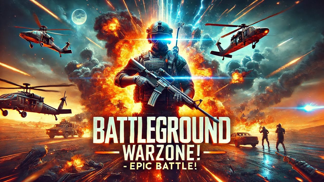 🔥 Battleground Warzone - Epic Battle! 💥 Intense Gameplay & Action - YouTube
