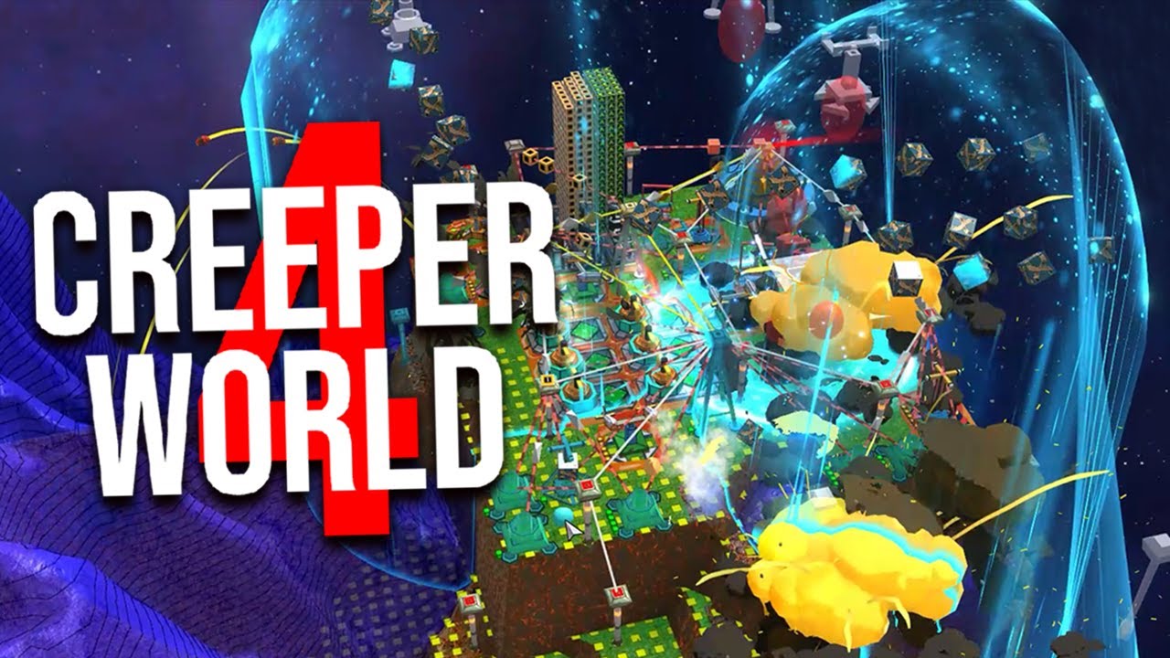 ROCKS RAIN FROM ABOVE! - CREEPER WORLD 4 - YouTube