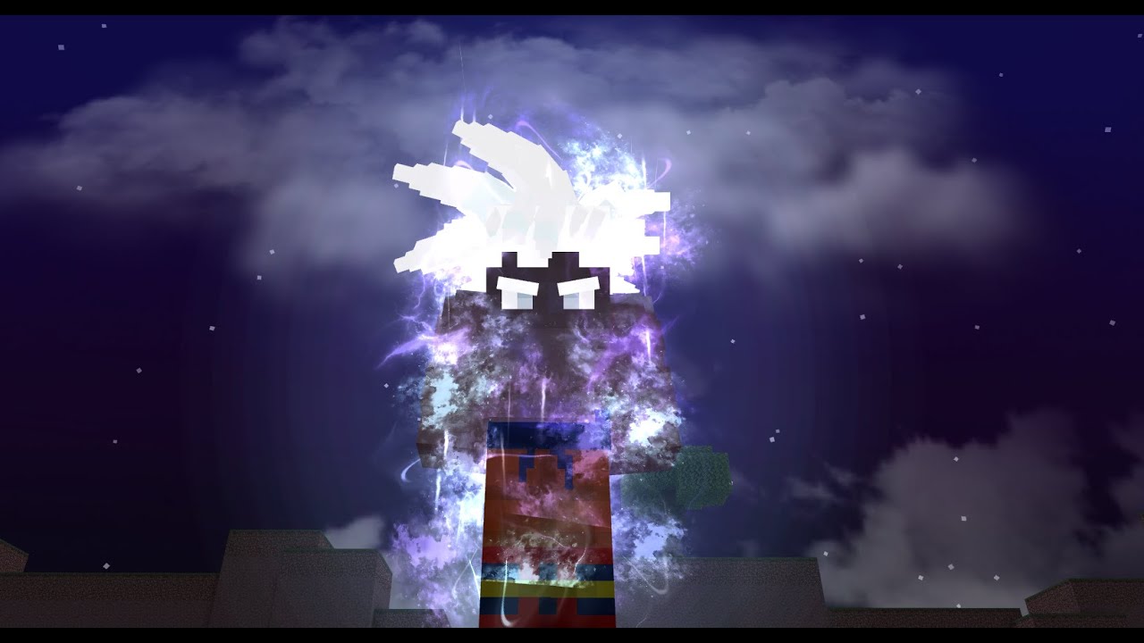 Minecraft Goku Ultra Instinct Showcase | Anime Brawlers - YouTube