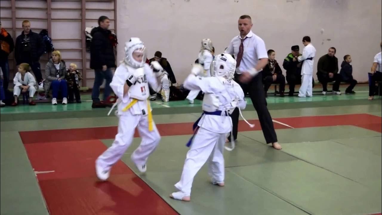 КУДО Семён Орлов (синий пояс)Тихвин 29 10 16- бой за 3е место #kudo ...