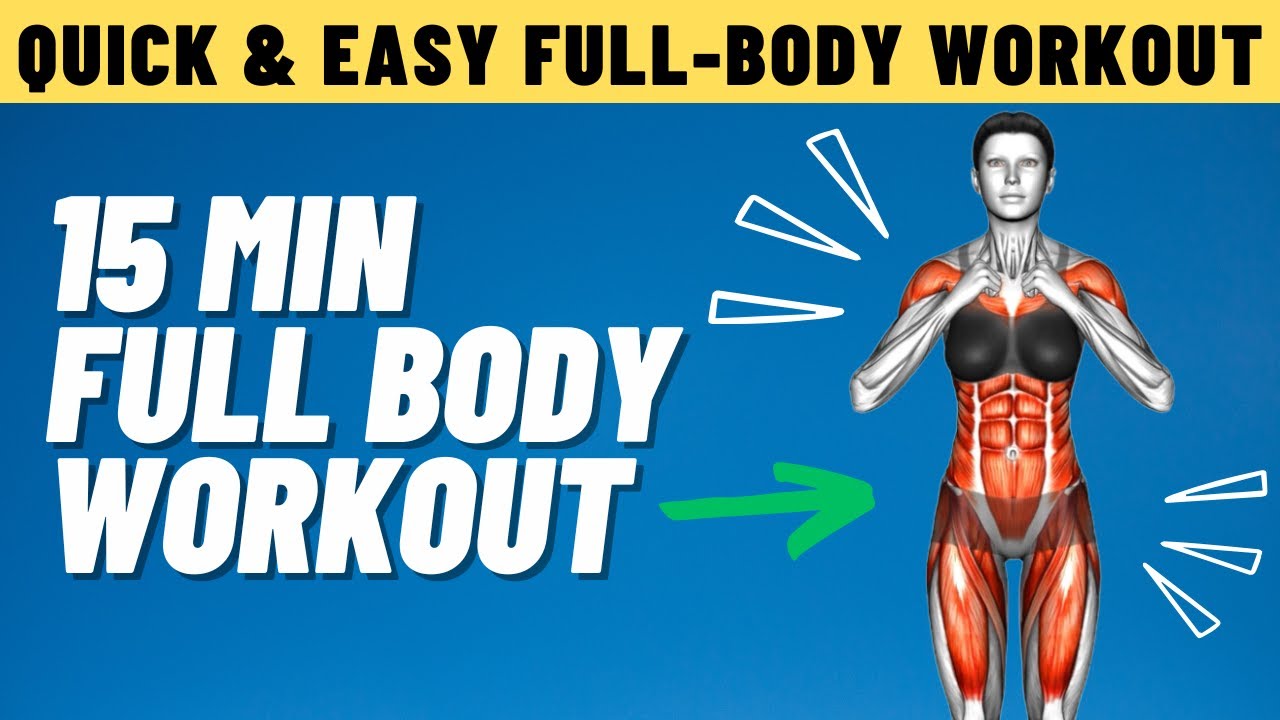 🔥 15-Minute Full-Body Workout for Beginners 🔥 (No Repeats, No Equipment ...
