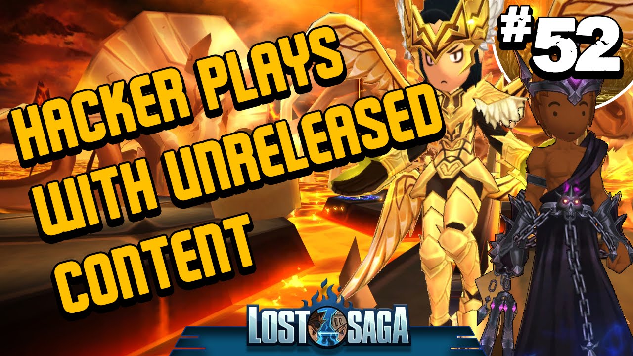 Lost Saga: Hacker Plays Unreleased Content - YouTube