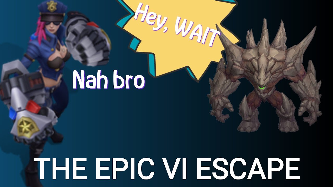 The Epic Vi Escape (EVE) | Short montage #wildrift #outplayed - YouTube