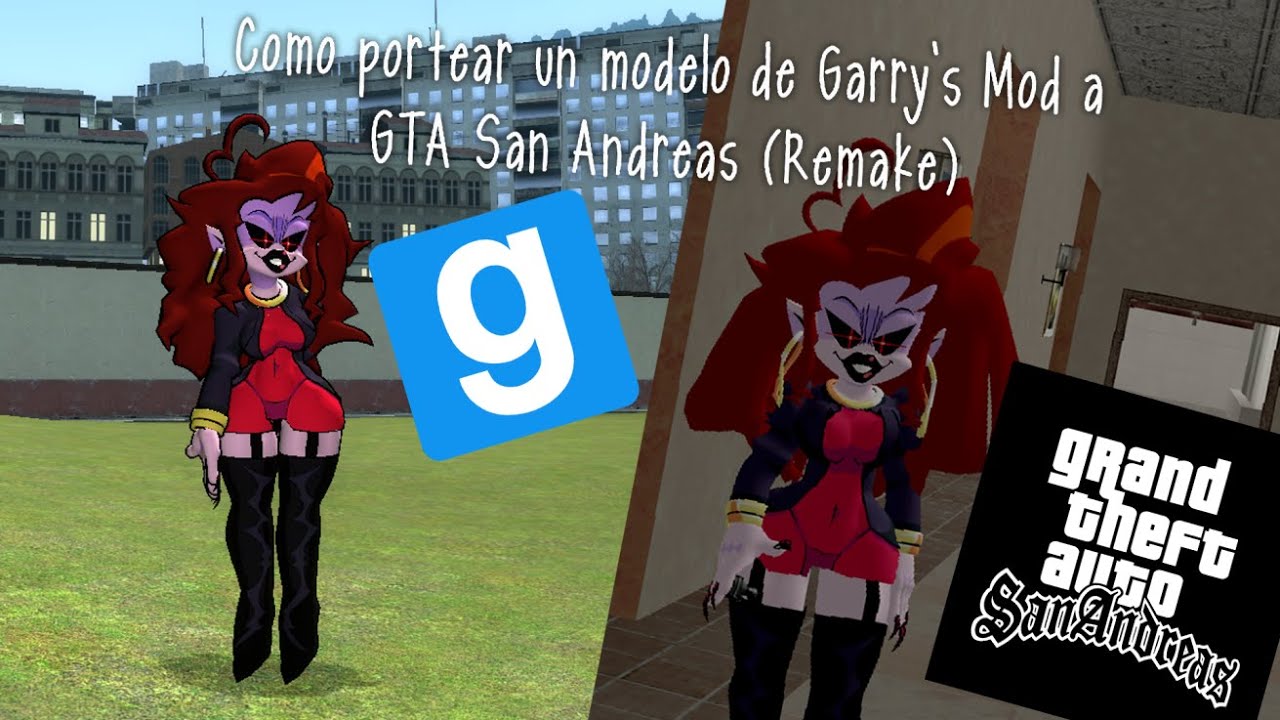 Tutorial Como crear un Skin de GTA San Andreas en base a un modelo de ...