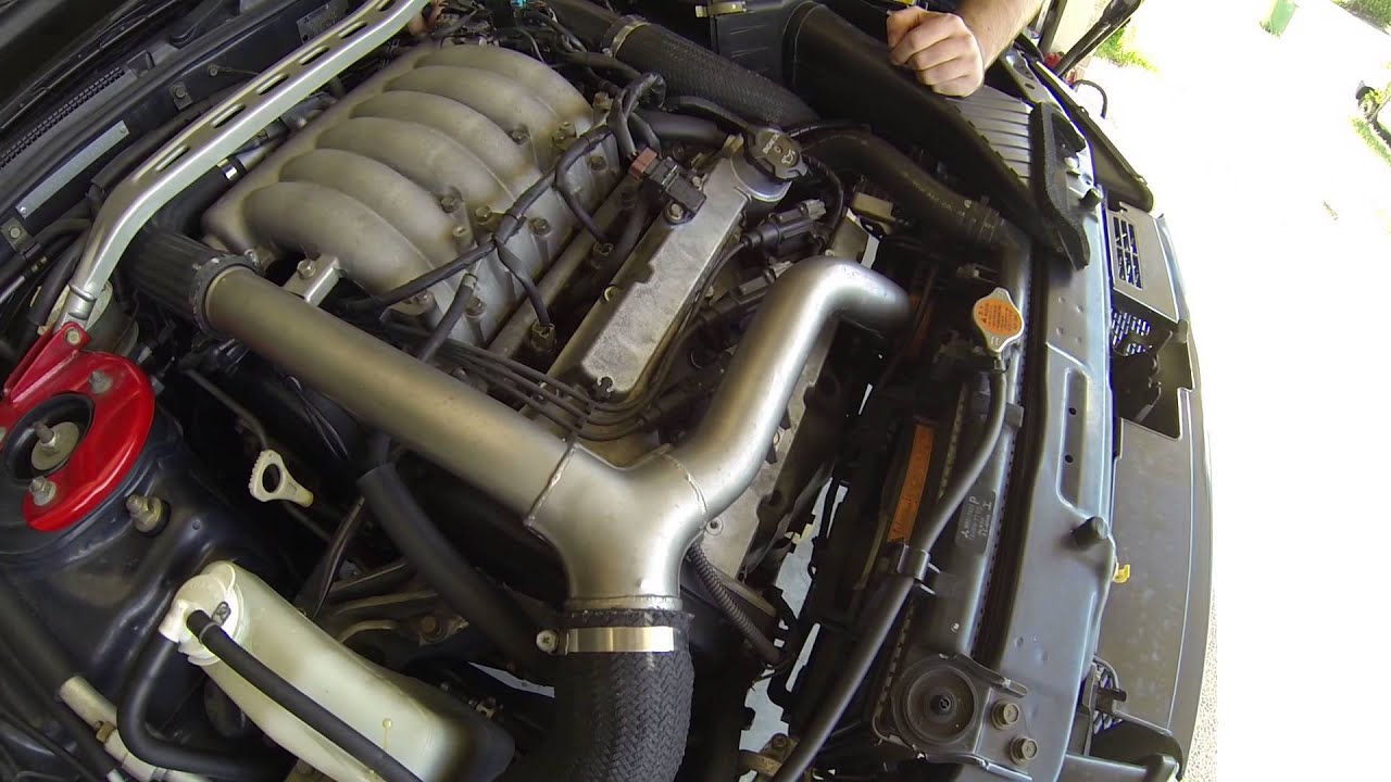 2001 Mitsubishi Galant VR4 6A13TT Front turbo tick / rattle Vid 2 - YouTube