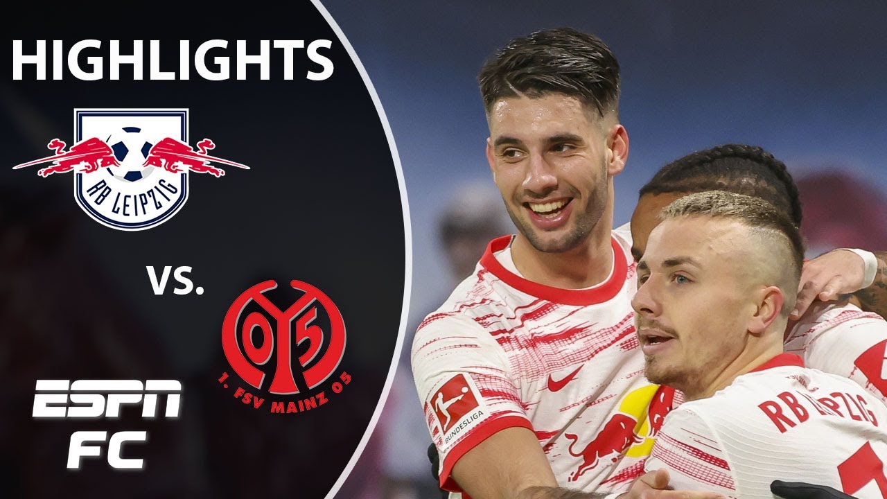 RB Leipzig defeats Mainz 4-1 to grab first win of 2022 | Bundesliga ...