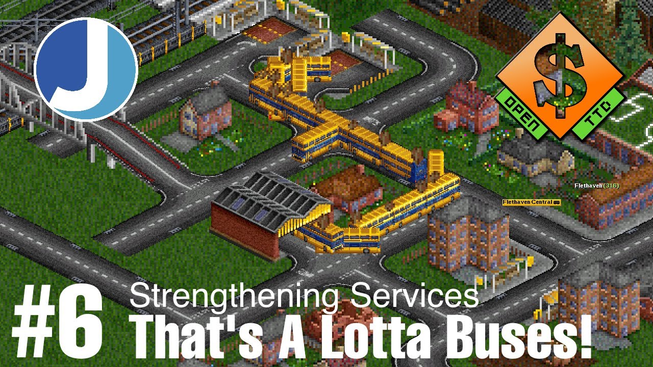 OpenTTD | Generic British Themed Map | Episode 6 | That's A Lot Of ...