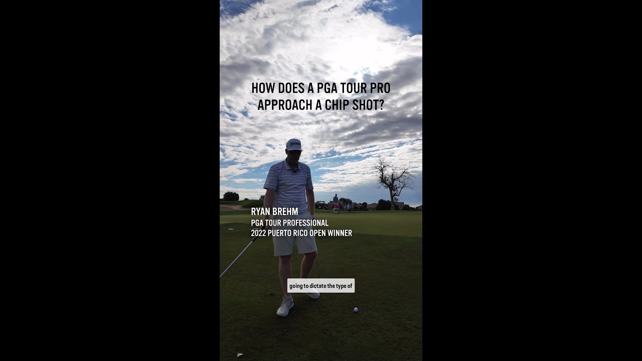 How A PGA Tour Pro Approaches a Chip Shot - YouTube