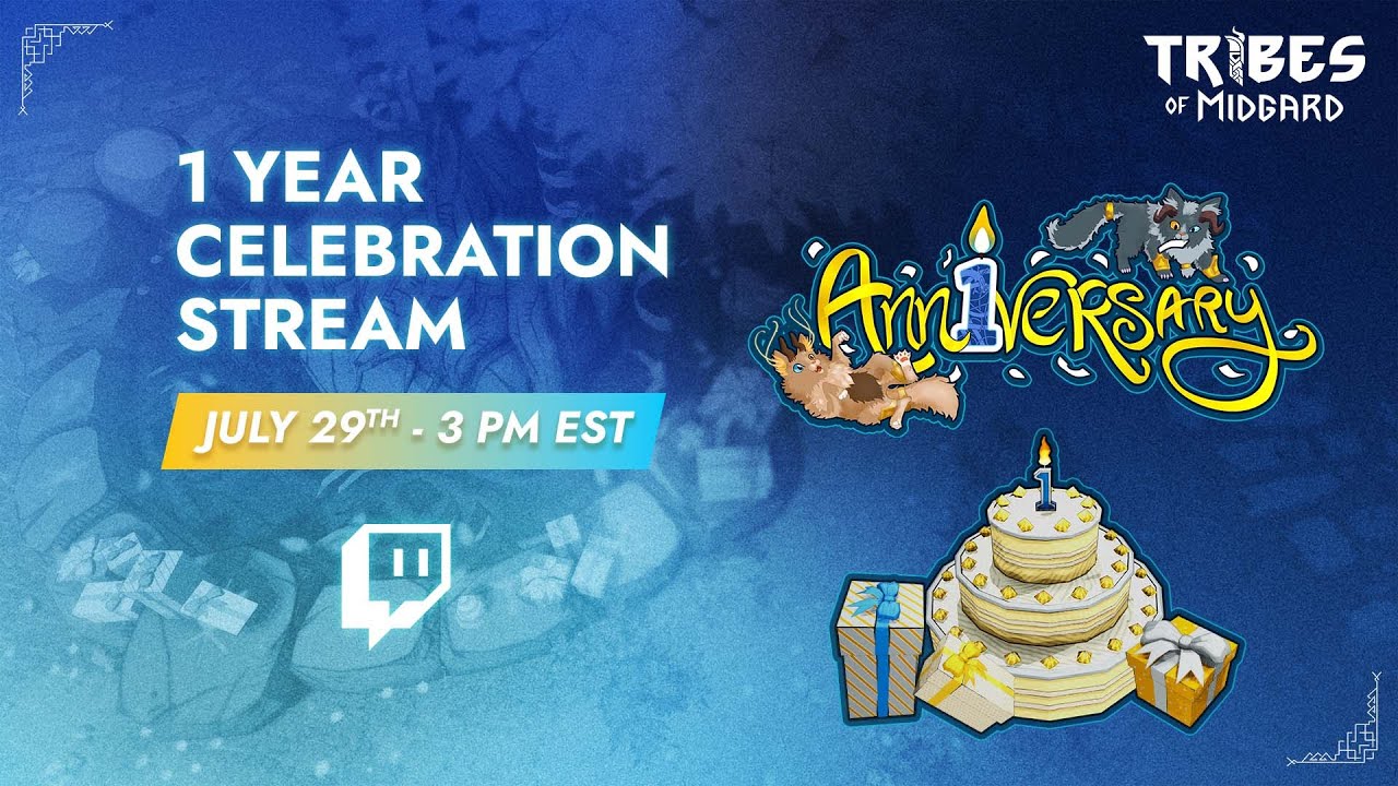 Tribes of Midgard - 1 Year Celebration Stream! - YouTube