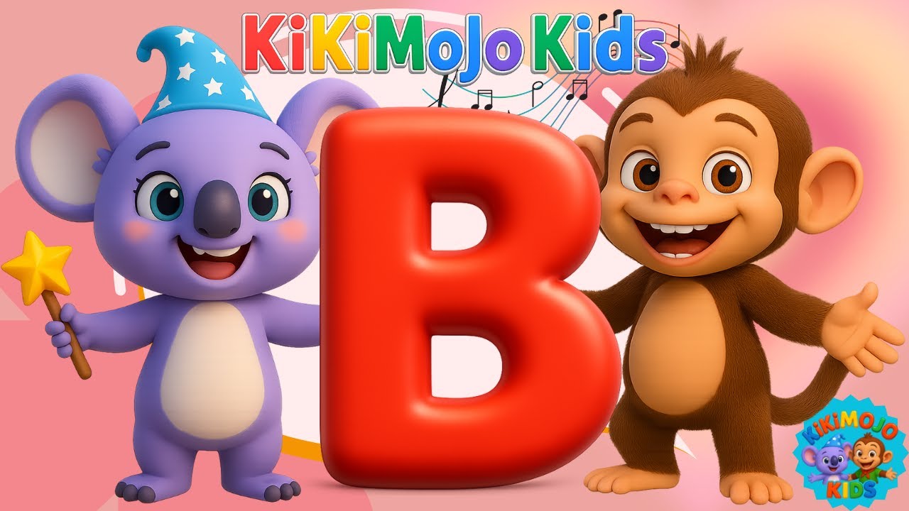 Letter B Phonics Song | KiKiMoJo Kids - YouTube