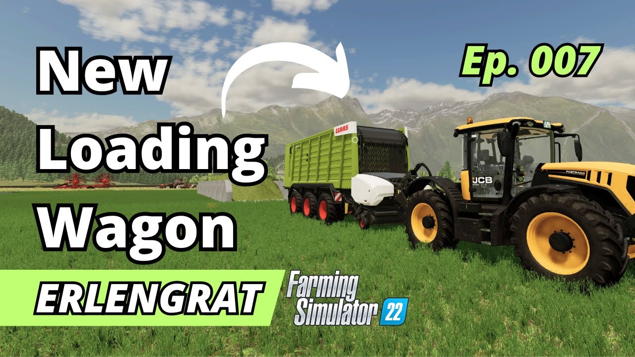 NEW Loading Wagon & Silage Bunker Is Nearly Full! - Erlengrat EP 007 ...