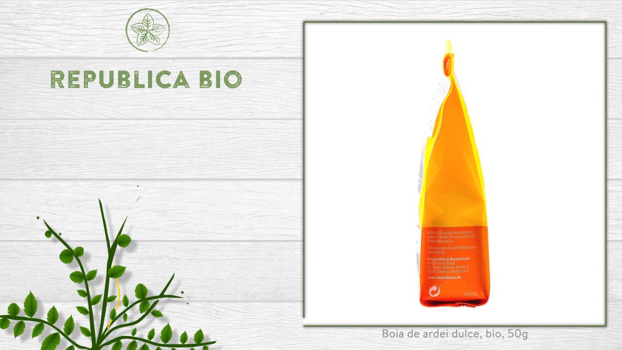 Boia de ardei dulce, bio, 50g - YouTube