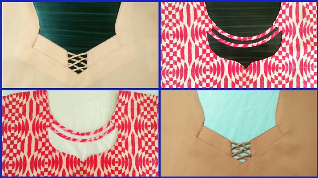 2 different types neck design cutting and stitching easy method | - YouTube
