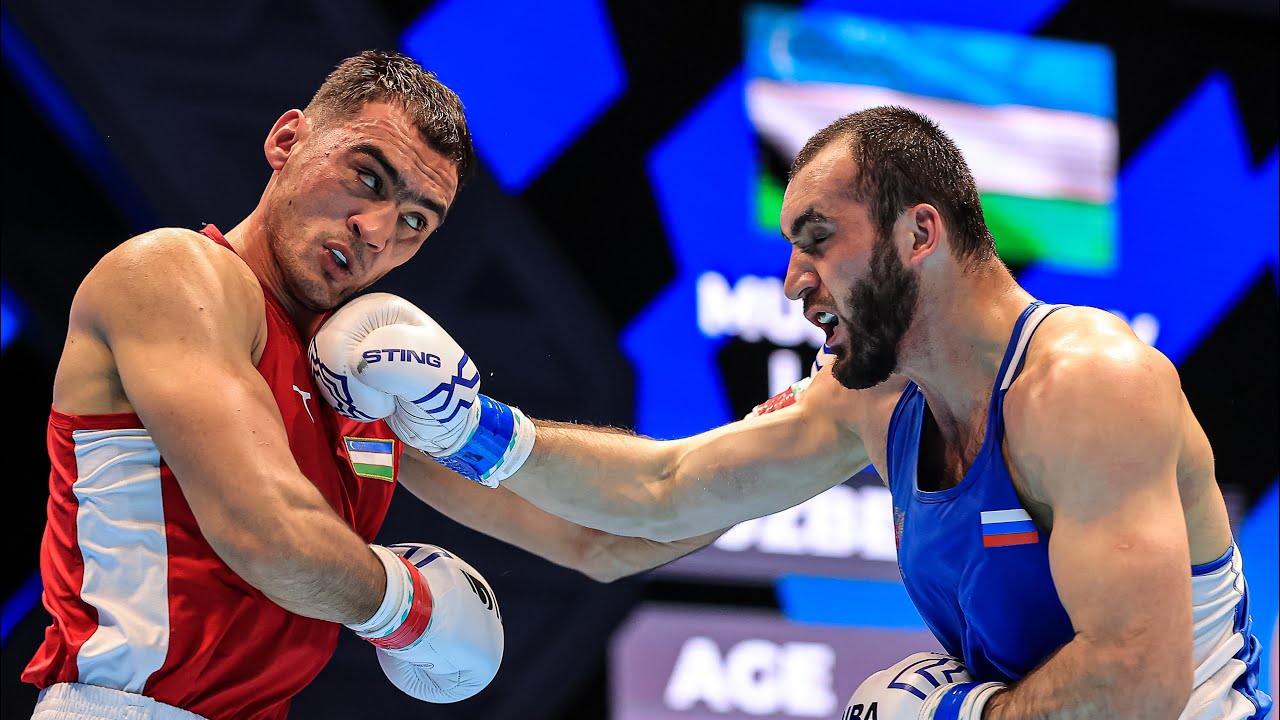 Muslim Gadzhimagomedov (RUS) vs. Lazizbek Mullojonov (UZB) IBA World ...