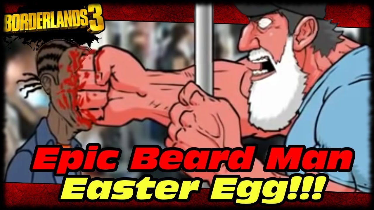 Borderlands 3 Epic Beard Man Easter Egg!!! Borderlands 3 Amber Lamps Easter Egg Explained ...