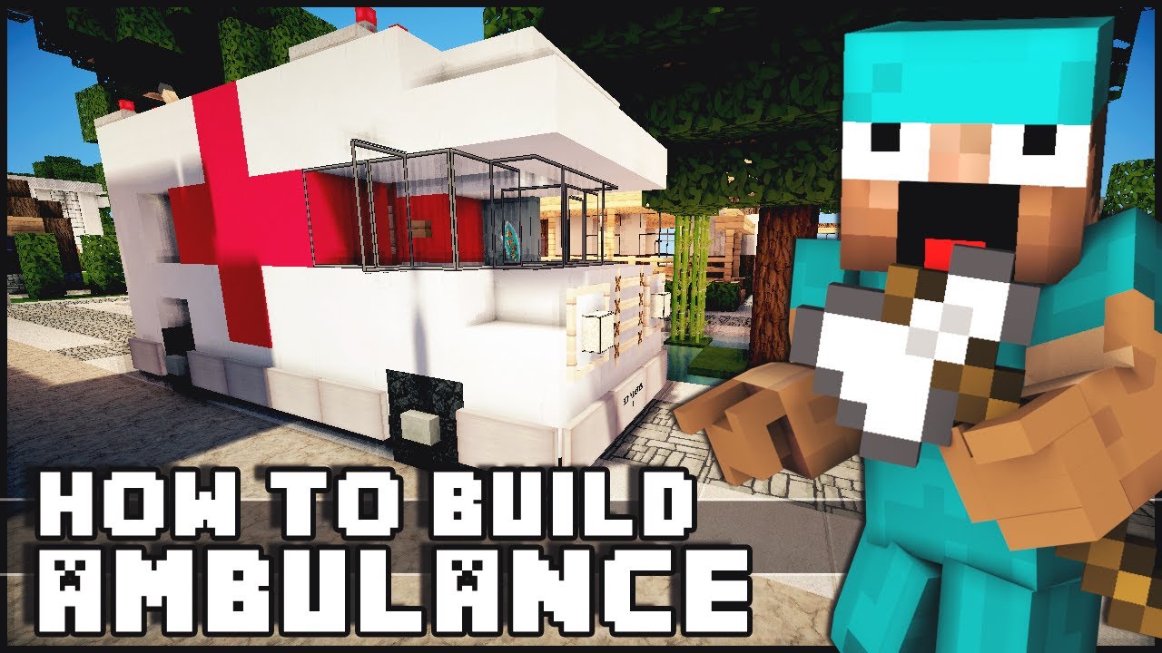 Minecraft : How to Make - Ambulance - YouTube
