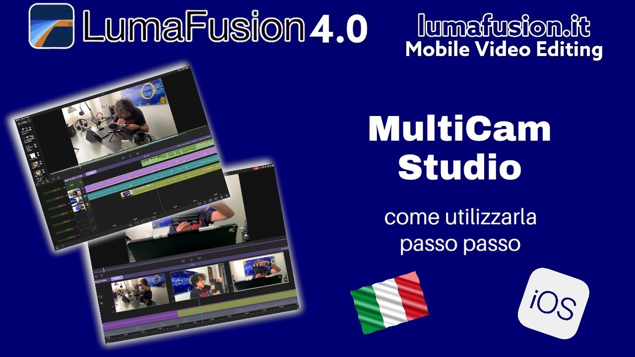 LumaFusion 4.0 - Tutorial 01 - Multicam Studio - YouTube