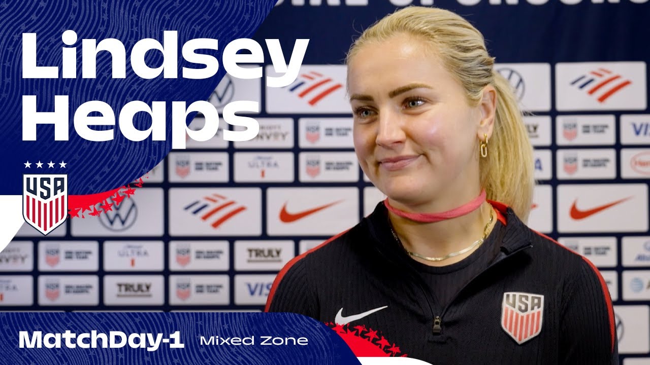 Lindsey Heaps Previews USWNT vs. Portugal | "It's An Exciting Process ...