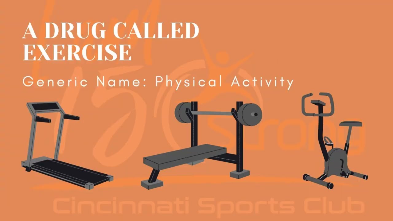 A Drug Called Exercise. 150Strong at the Cincinnati Sports Club - YouTube