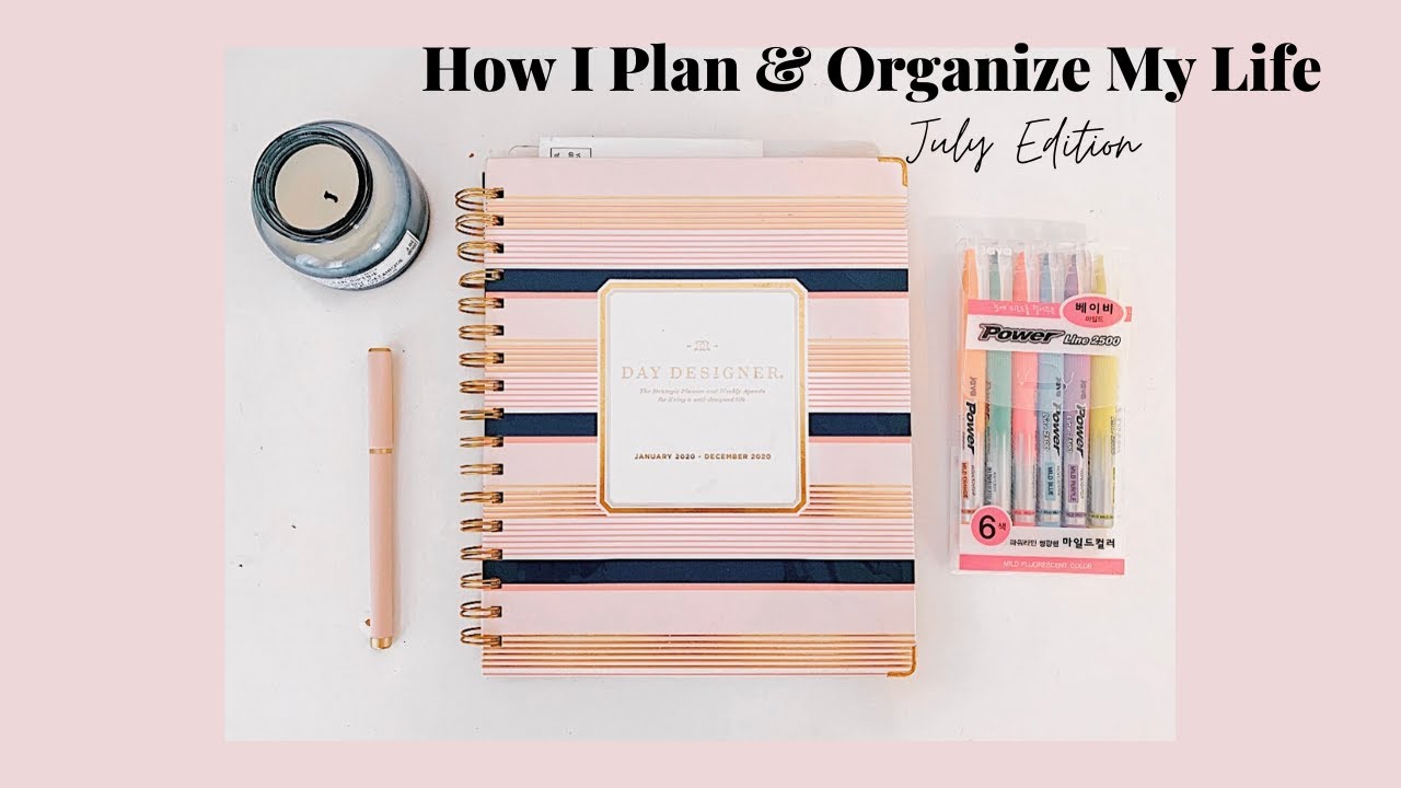 How I Use My Planner & Organize My Life 2020 - YouTube