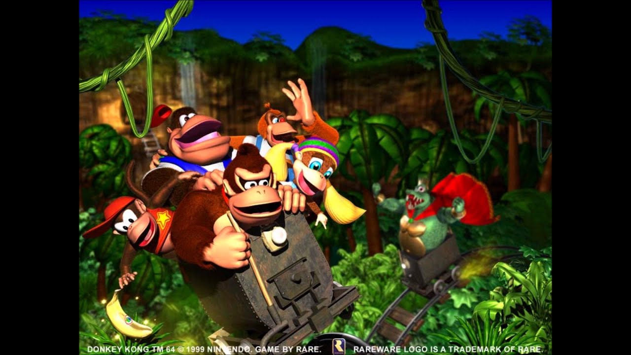 Donkey Kong 64 - DK Isles Music - YouTube