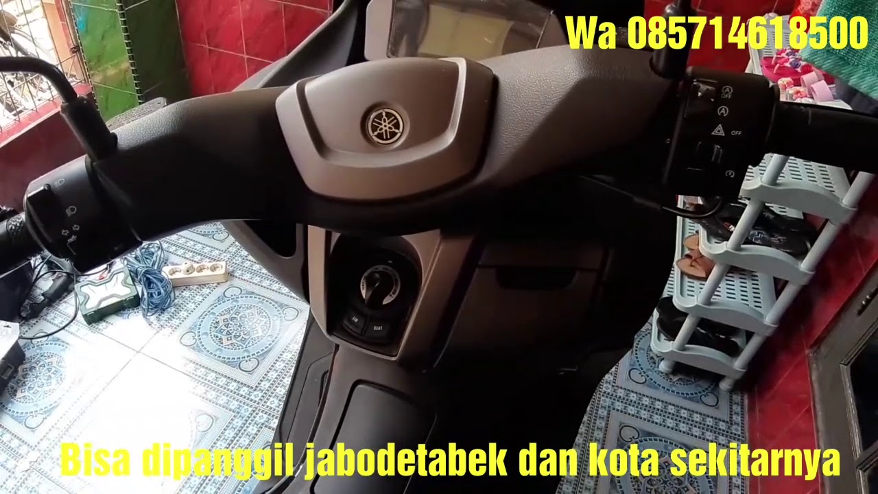 Keyless yamaha new nmax 2020 dengan fitur auto anti begal - YouTube