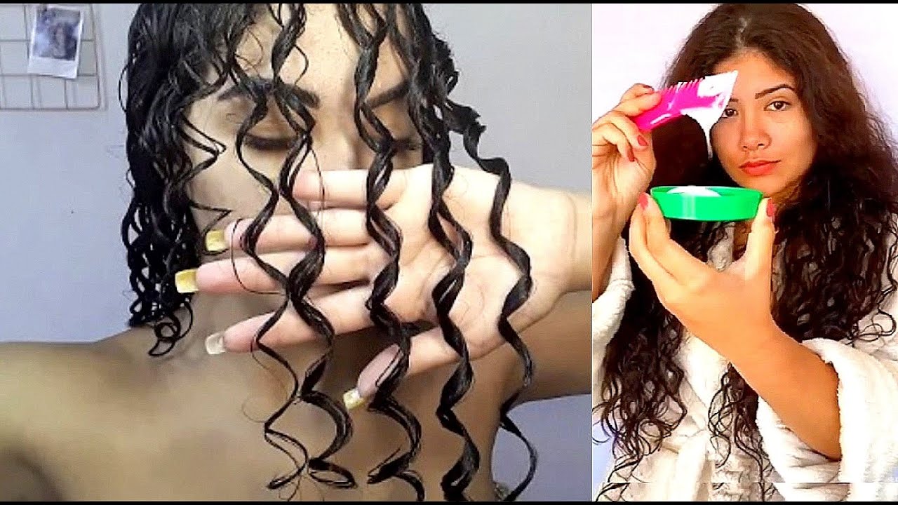 RIZADAS & Crespas Y Poderosas #7 👑😍 TUTORIALES peinados Y FINALIZACIONES - YouTube