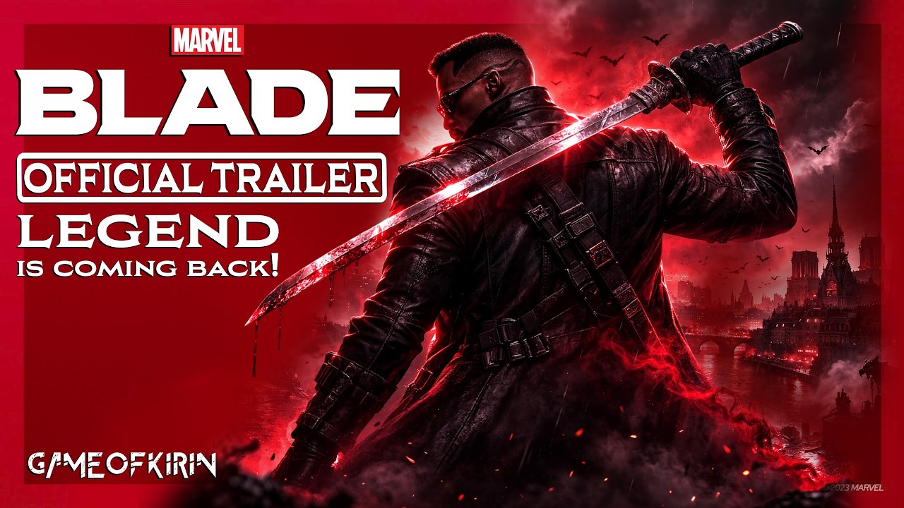 The Return of a Vampire Icon! – Marvel’s BLADE Official Trailer by ...