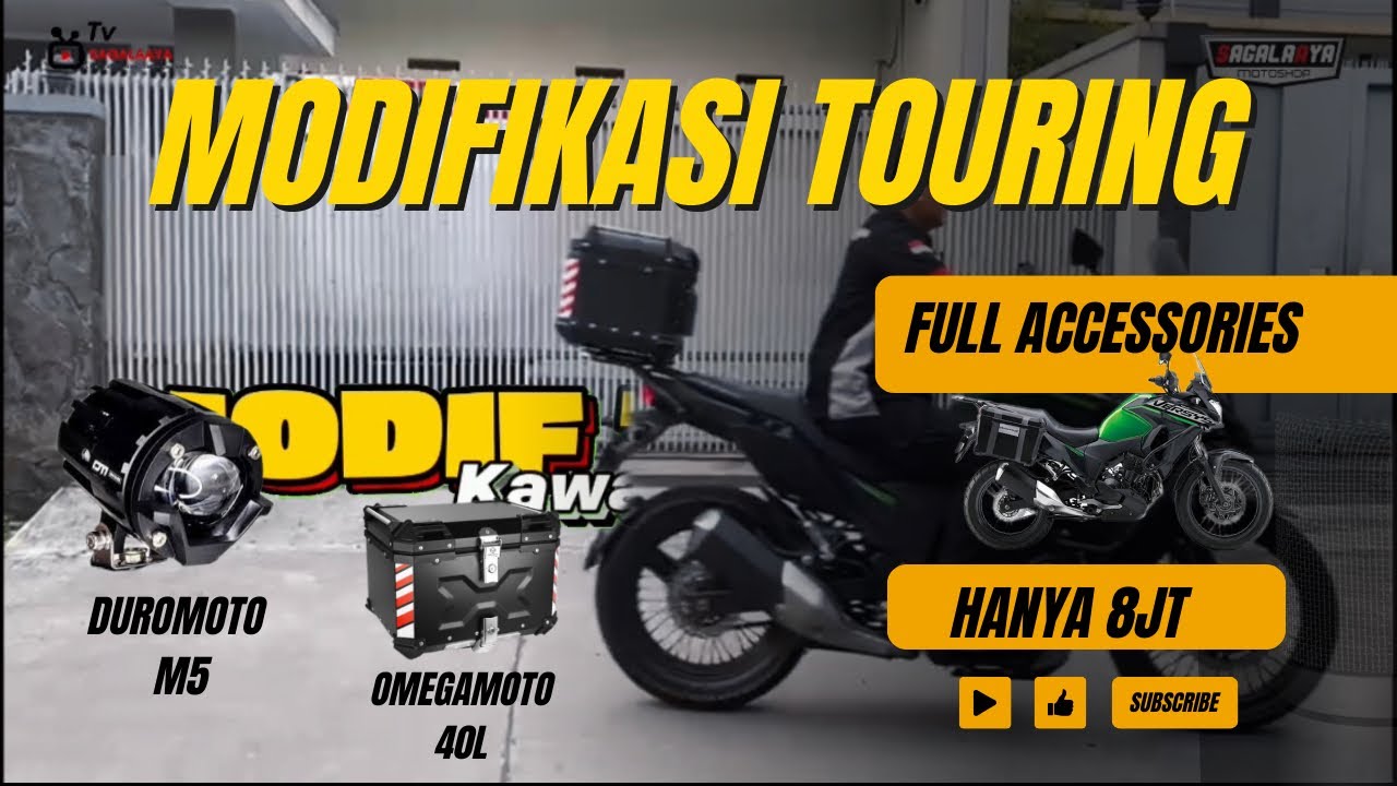 REFERENSI MODIFIKASI KAWASAKI VERSYS 250 , SIMPLE ASIK BIKIN ORANG ...