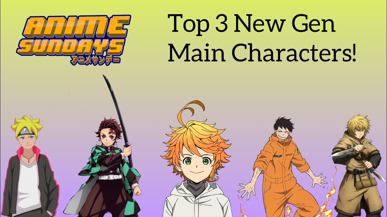 Top 3 New Gen Main Characters! - YouTube