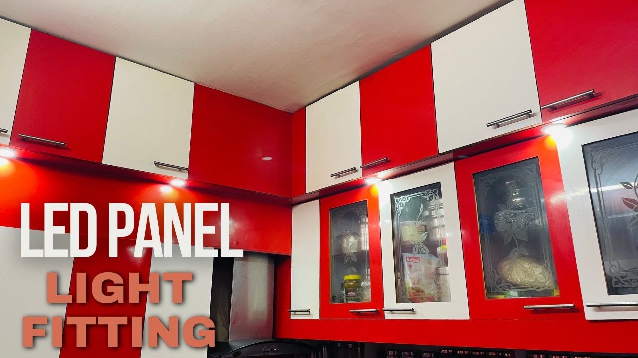 छत कि लाईट कैसे फिट किया जाता है | How to Install LED Panel Light in ...