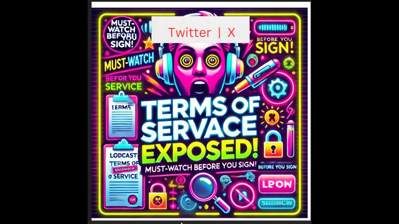 Twitter X Terms of Service Explained: What You NEED to Know - YouTube