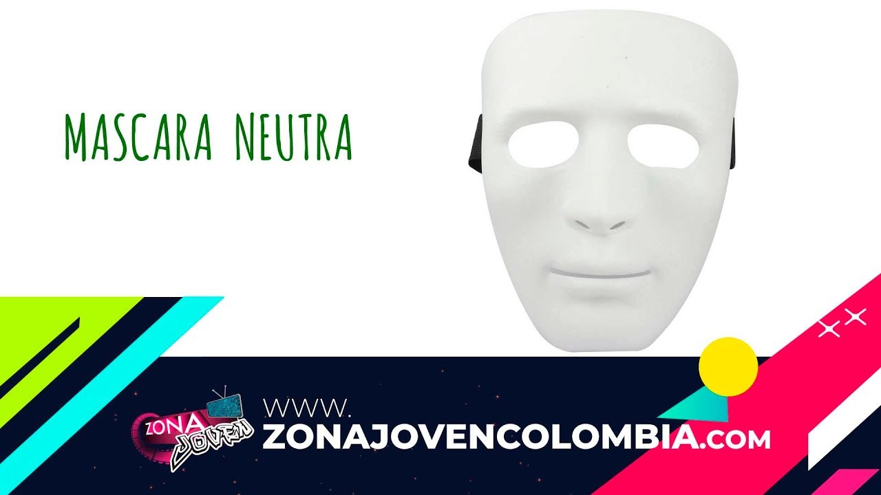 Cómo hacer una máscara neutra de teatro- Zona Joven - YouTube