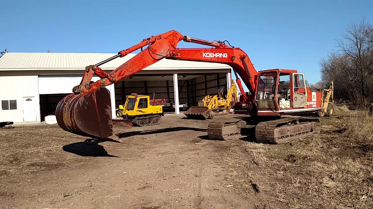 Koehring 6620 Excavator By JMS Auctions - YouTube