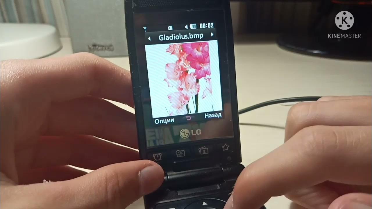 Обзор телефона LG KF300 - YouTube