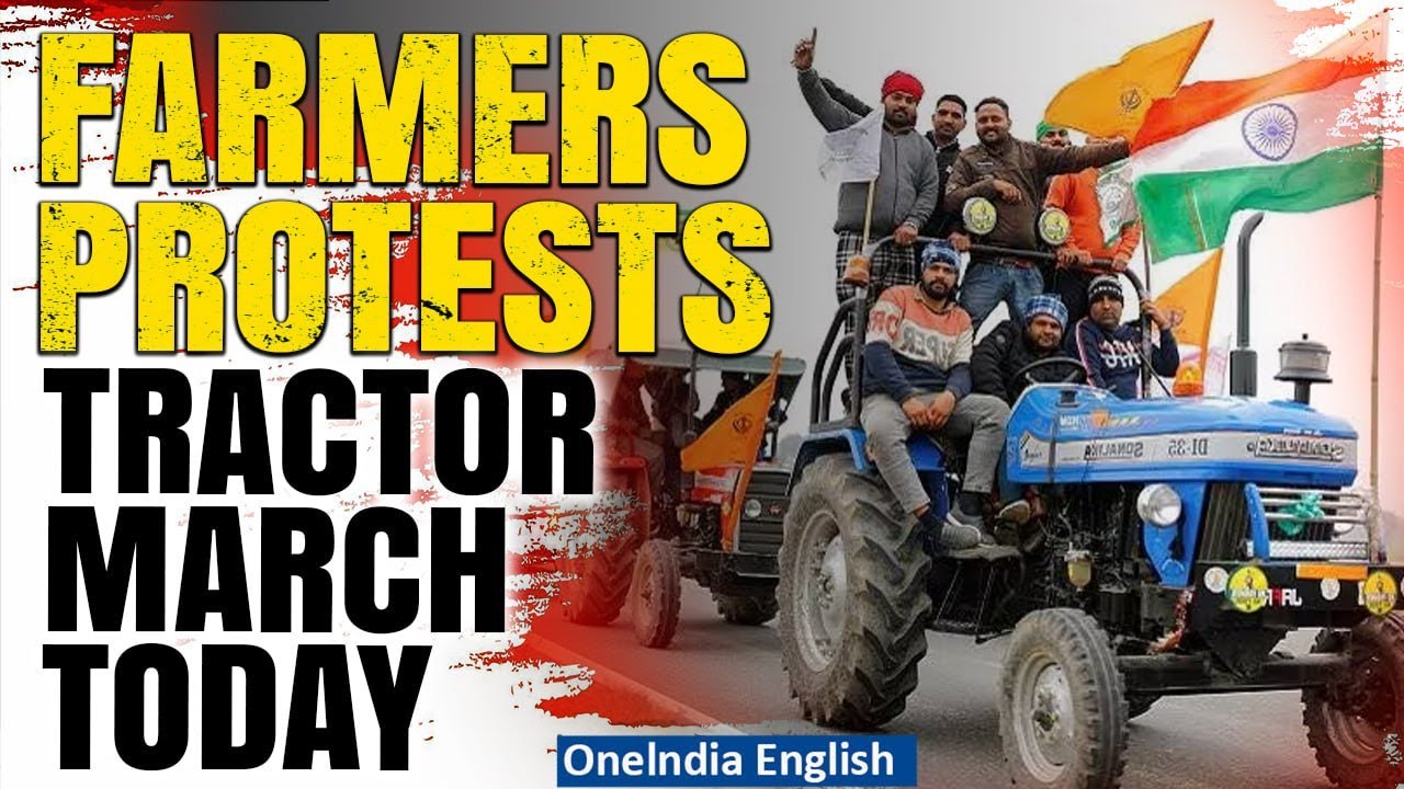 Farmer Protests: Tractor March Today, Delhi-Noida Border Braces for ...