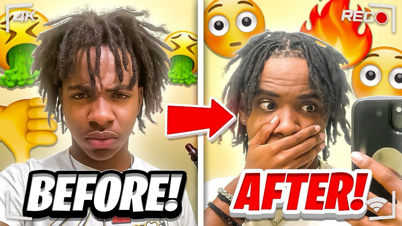 RETWISTING MY FREEFORM DREADS😱🔥 *CRAZY HAIR TRANSFORMATION* - YouTube