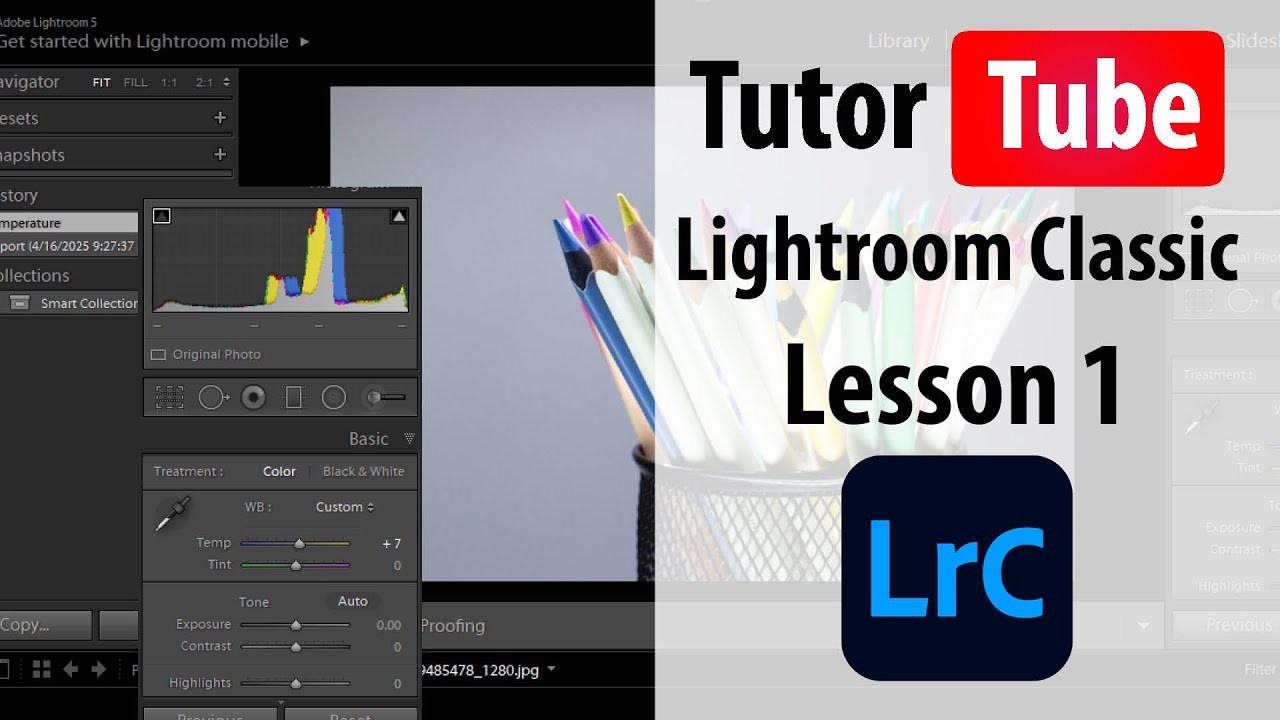 Adobe Photoshop Lightroom Classic - Lesson 1 - Lightroom Interface ...