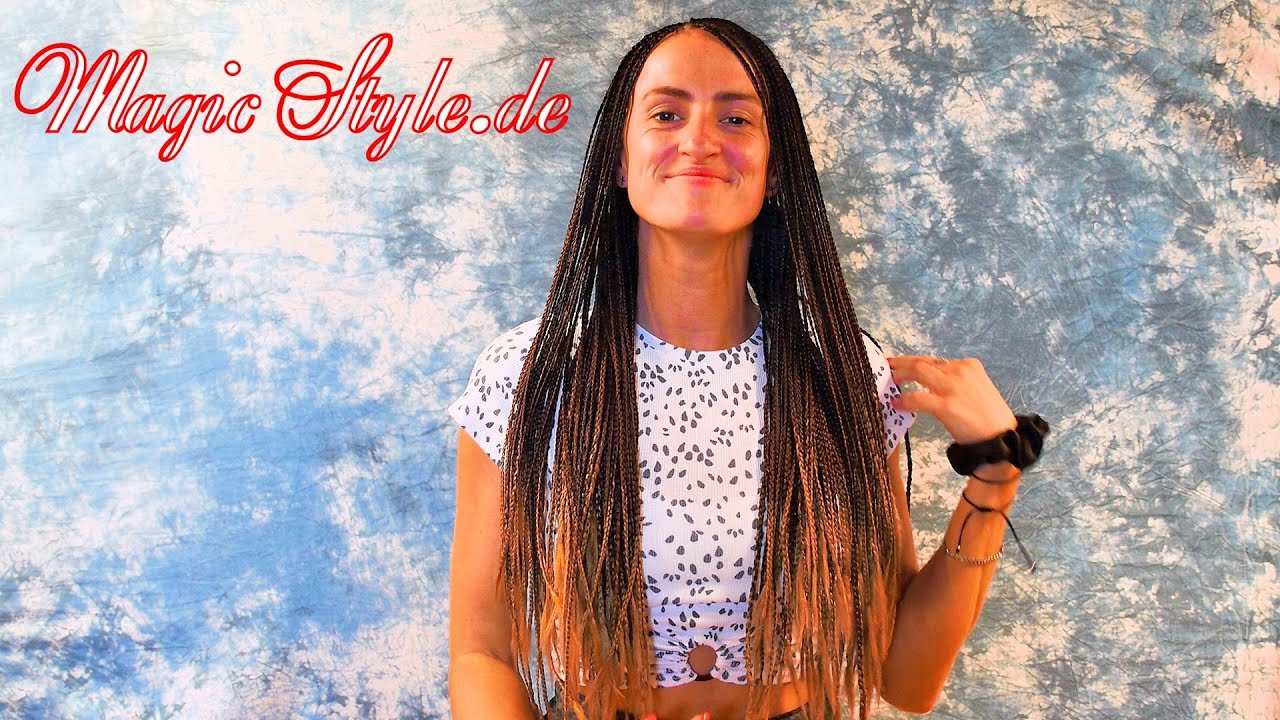 Melanies Magic Style Micro Braids in Braun/Blond Ombre! Superfeine ...