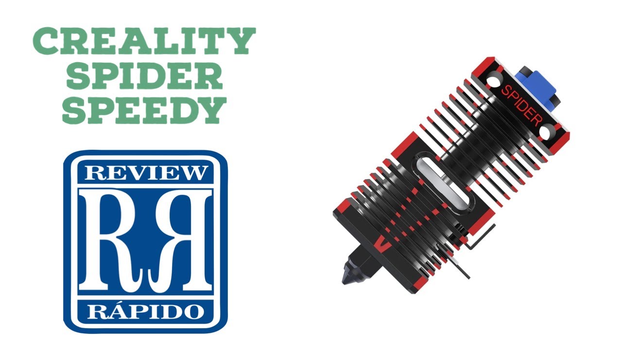 57 -Hotend Creality Spider V3 pro V4 speedy - Review Rápido - YouTube